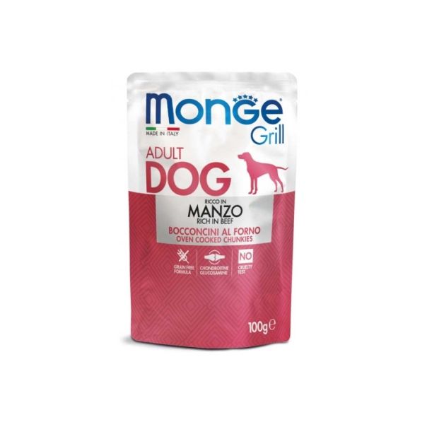 MONGE Hrana za pse Grill sos govedina 100g