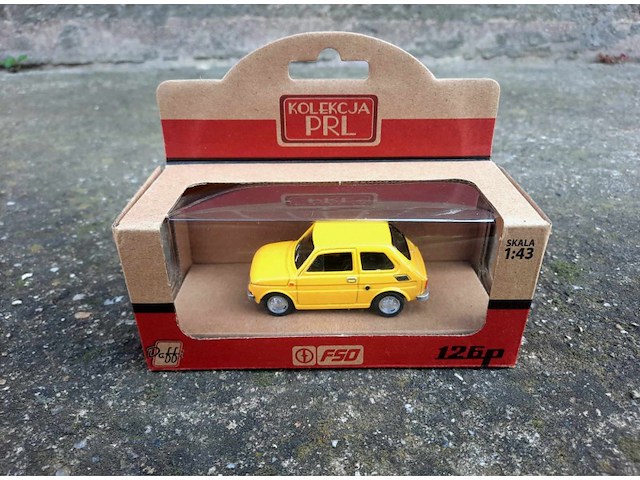 Fiat 126 - Peglica 1/43