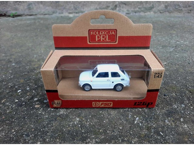 Fiat 126 - Peglica 1/43