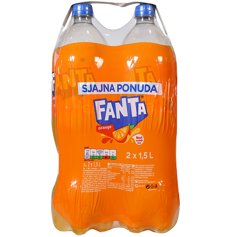 Fanta Orange 2x1,5l PET