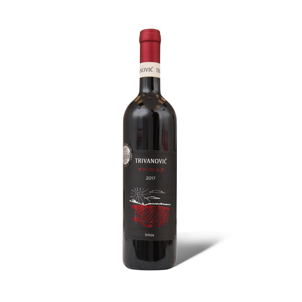 Vino crv.Shiraz Podrum Trivanovic 0.75l