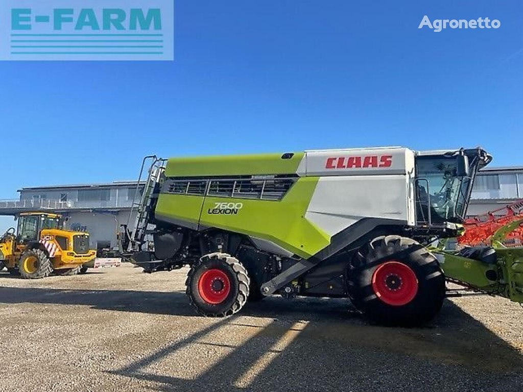 Claas lexion 7600 v kanal cemos, raupenlaufwerk kombajn za žito