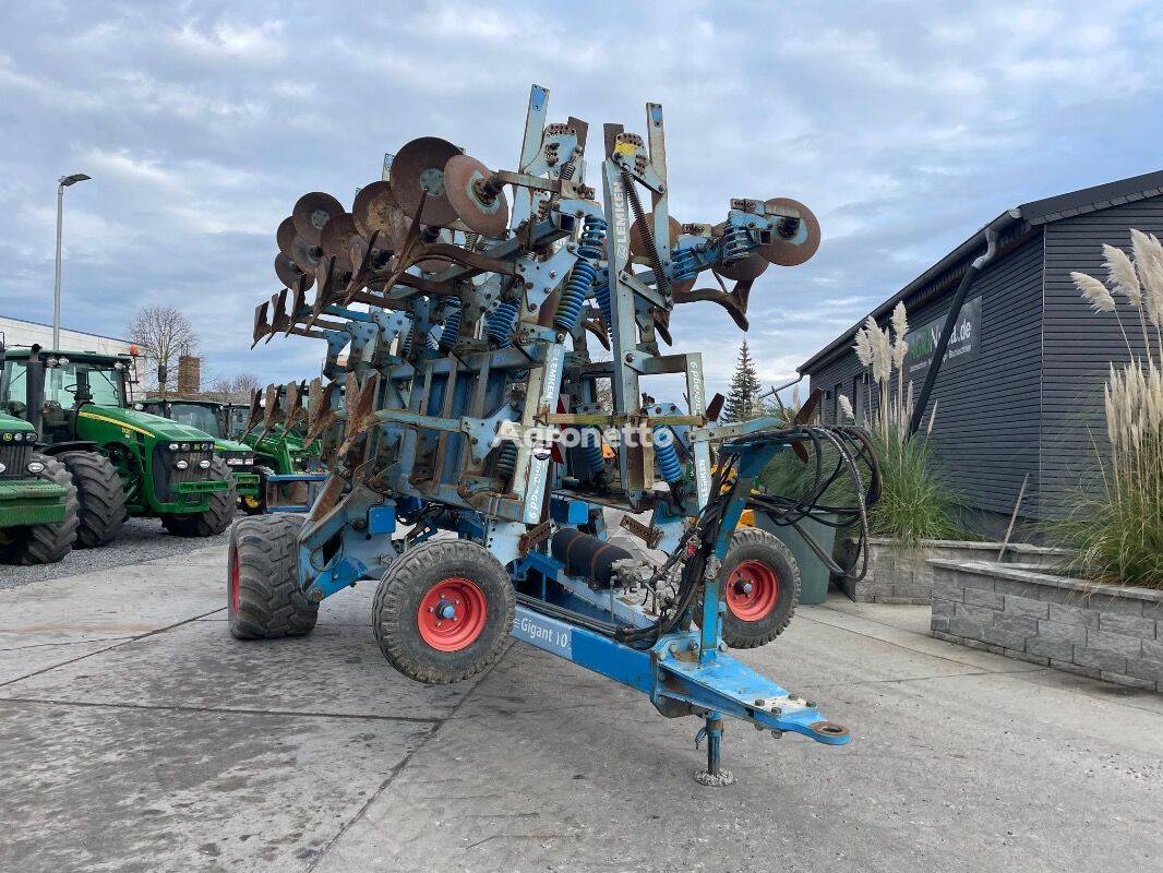 Lemken Gigant 10 Smaragd + Kompaktor 1000 kultivator