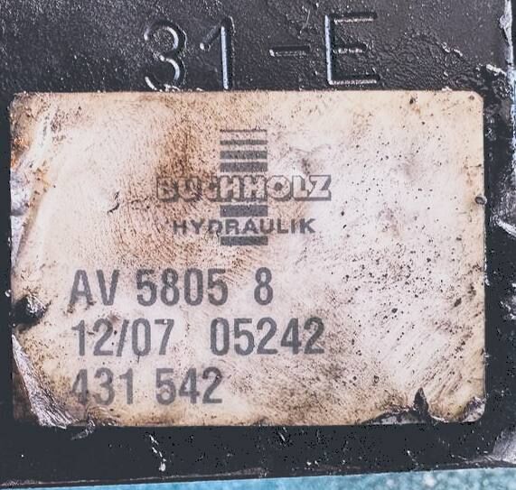 Buchholz Hydraulik 431542 (431 542, AV5805, AV5805 8) hidraulični razvodnik