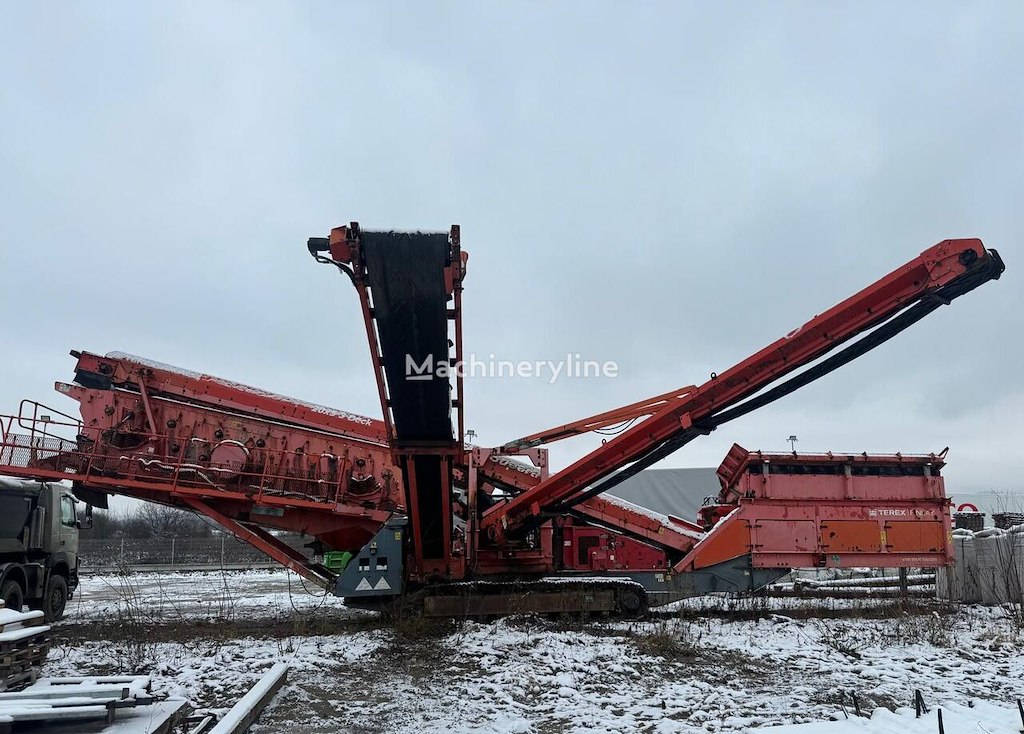 Terex Screener 694+ and Dewater TRIDENT X2 mobilna postrojenje za drobljenje