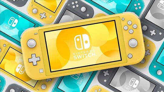 Nintendo Switch Lite Konzola Yellow Novo