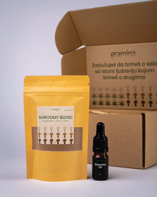 STARTER KIT: MINI SHROOMY BLEND I MINI GRAMINA ULJE