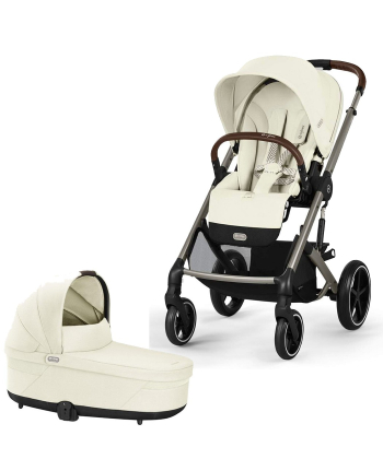 Cybex Balios S Lux kolica za bebe 2 u 1 sa nosiljkom S Lux Carrycot Seashell Beige