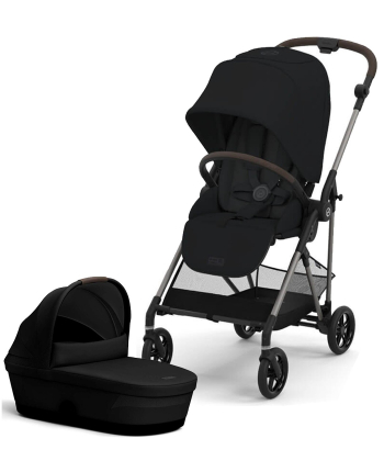 Cybex Melio kolica 2 u 1 sa nosiljkom Magic Black