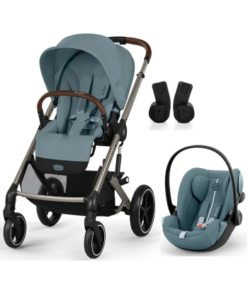 Cybex Balios S Lux kolica 2 u 1 sa auto sedištem Cloud G I-size - Stormy Blue