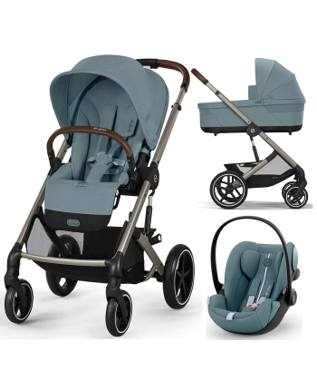 Cybex Balios S Lux kolica 3 u 1 sa auto sedištem Cloud G I-size - Stormy Blue