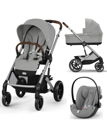 Cybex Balios S Lux kolica 3 u 1 sa auto sedištem Cloud G I-size - Stone Grey