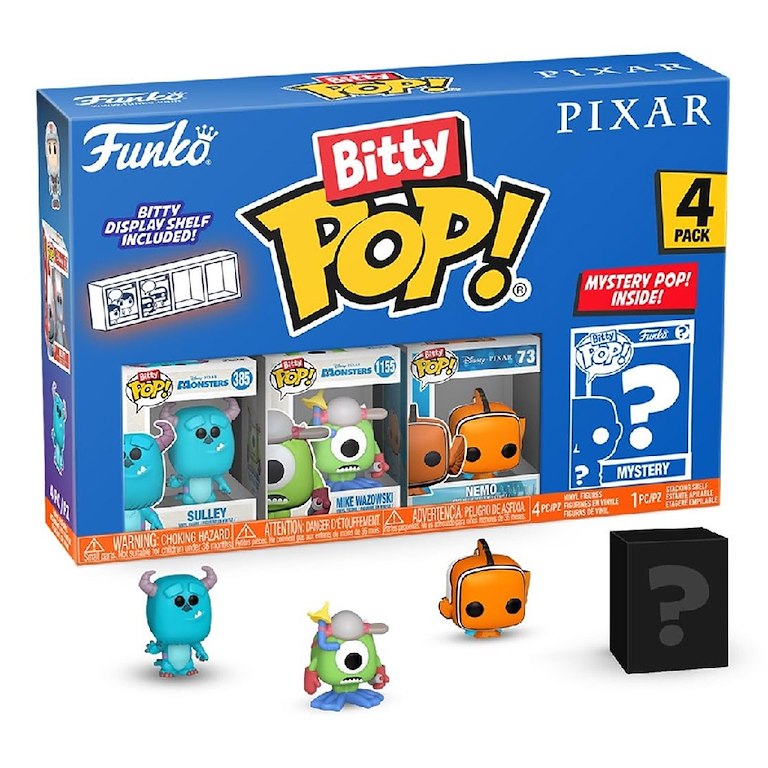 Funko Bitty POP! Pixar - Monsters Inc 4PK​