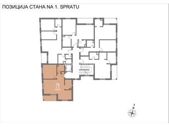 Bez provizije za kupca - Jajinci - 50,19m2