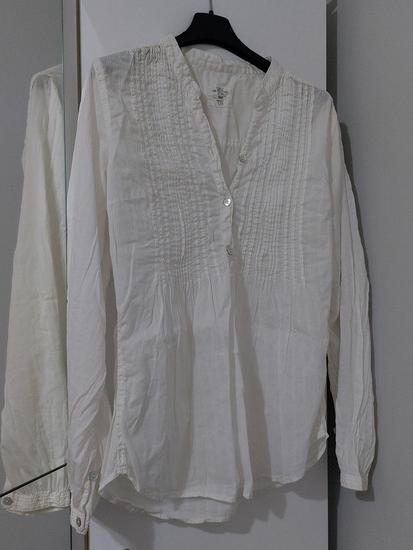 H&M bela košulja sa dezenom
