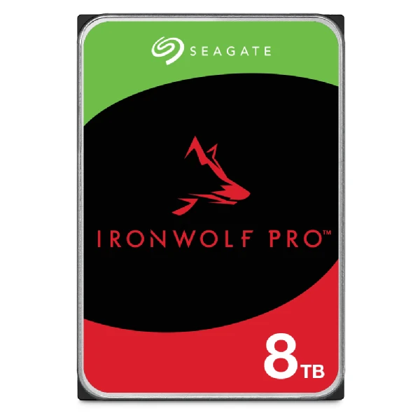 Seagate 8TB 3.5" SATA III (ST8000NT001) Ironwolf Pro 7200rpm 256MB hard disk