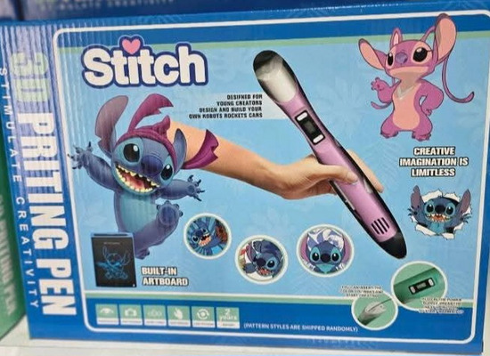 Stitch 3D olovka za crtanje set - novo