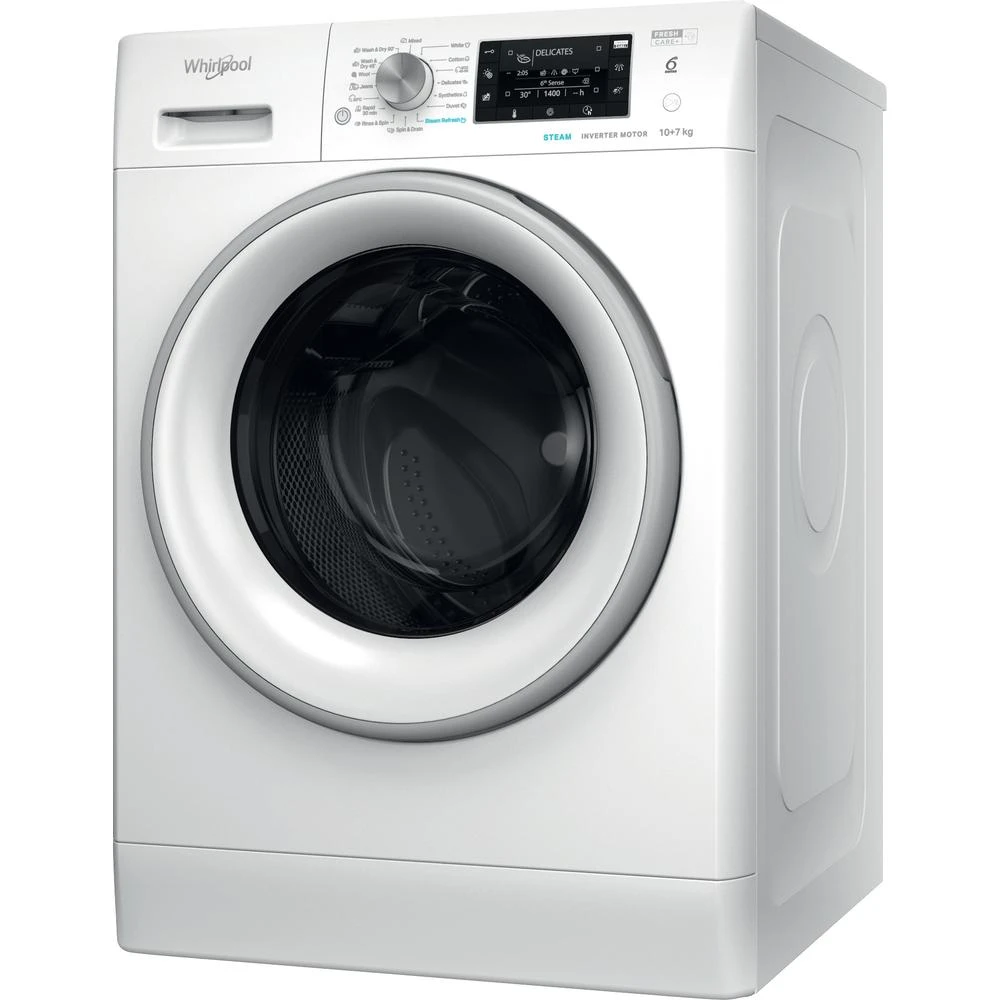 Whirlpool FFWDD 1076258 SV EE mašina za pranje i sušenje veša 10kg/7kg 1551 obrtaja