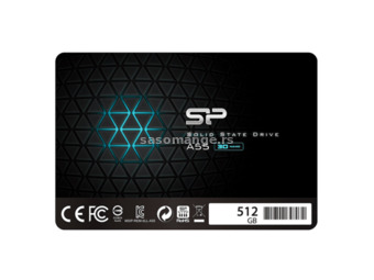 SiliconPower SSD 2.5" SATA A55 512GB, SP512GBSS3A55S25