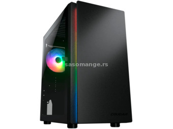 COUGAR PURITY RGB PC Case, Mini Tower, Black