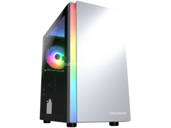 COUGAR PURITY RGB PC Case, Mini Tower, White