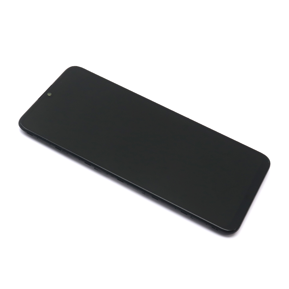 LCD Displej / ekran za Huawei Honor X7a + touchscreen + frame APLONG Original Material black (MS)