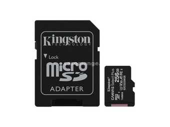 Kingston Micro SD 256GB Canvas Select Plus, SDCS2/256GB + sd adapter