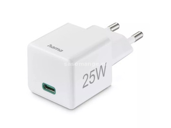 Kucni punjac Brzi USB-C PD/Qualcomm, 25W, beli