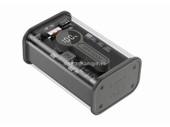 GEMBIRD Power bank PB09-TQC3-01 9000 mAh/ crna