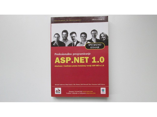 Asp.net 1.0 profesionalno programiranje 2, Wrox-CET