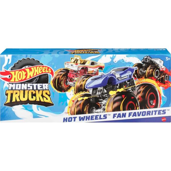 HOT WHEELS MONSTER TRUCK 1:64