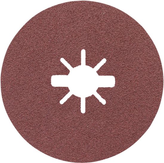 Bosch X-LOCK vlaknaste brusne ploče, Ø125 mm, G 80, R444, Expert for Metal, 1 komad - 2608619174