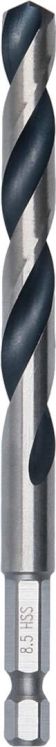 Bosch Metal HSS spiralna burgija, 8,5x75x117 mm, HEX prihvat od 1/4 inča (2608577880)