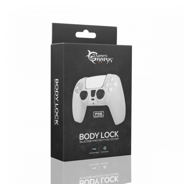 WS PS5 541 BODY LOCK White, Silicon Case