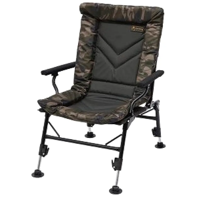 PROLOGIC STOLICA AVENGER COMFORT CAMO CHAIR W/ARMREST & COVERS 140KG (6PS 65046)