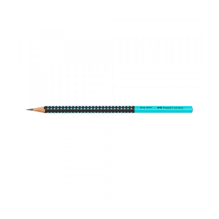 Grafitna olovka Faber Castel Grip B Two Tone 517012 crno-tirkiz
