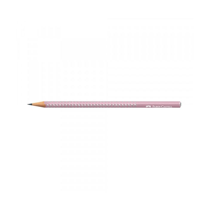 Grafitna olovka Faber Castel GRIP HB Sparkle 118234 pearl rose sh