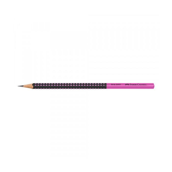 Grafitna olovka Faber Castel GRIP B Two Tone 517011 crna-pink