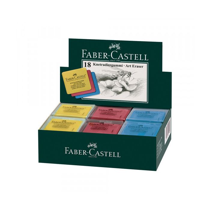 Gumica Faber Castell umetnička gnjeca pastel (1/18) 127321