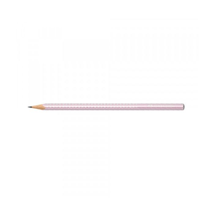 Grafitna olovka Faber Castel GRIP HB Sparkle 118261 rose metallic