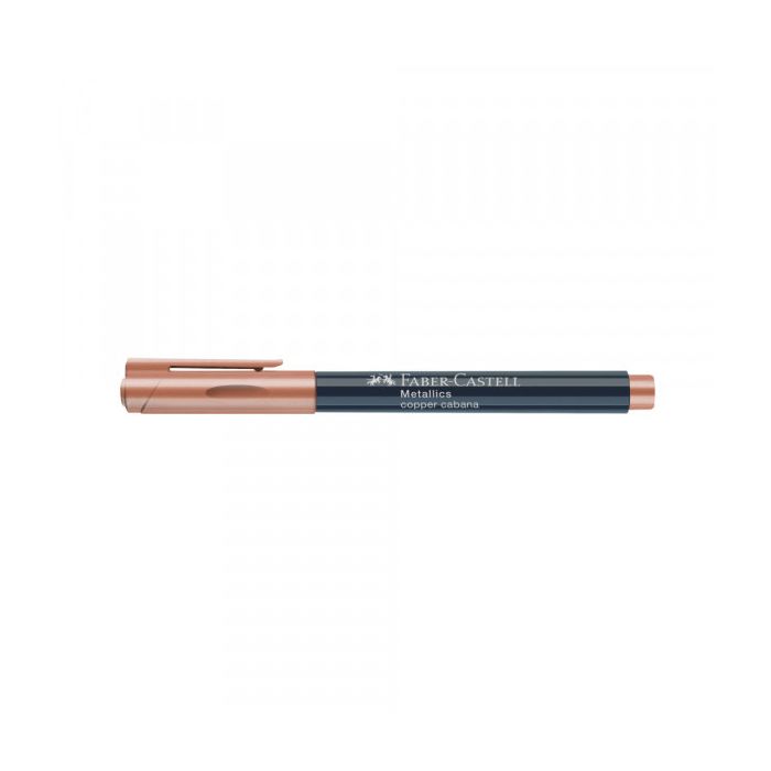 Permanent marker Faber Castell Metalics col 252 copper cabana 160752