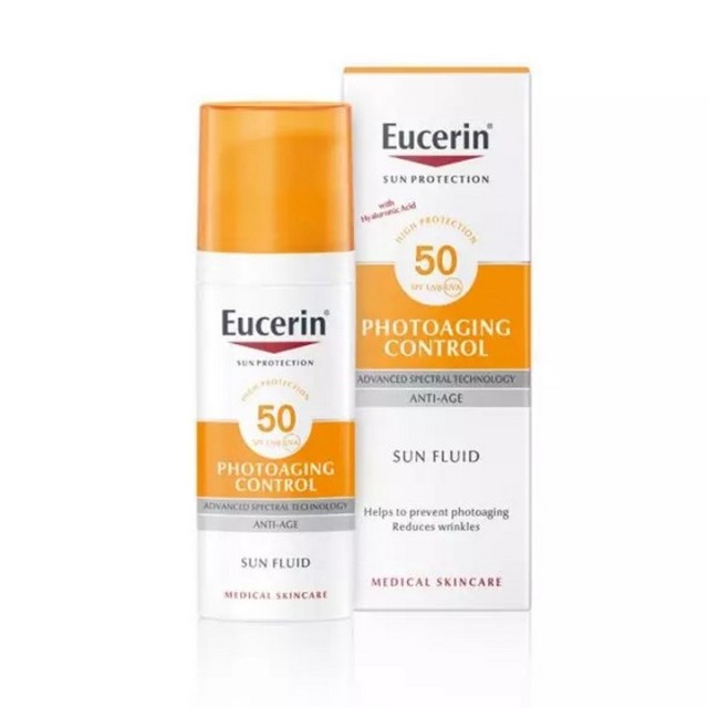 EUCERIN ANTI-AGE FLUID ZA ZAŠTITU OD SUNCA SPF 50 - Preparat za sve tipove kože