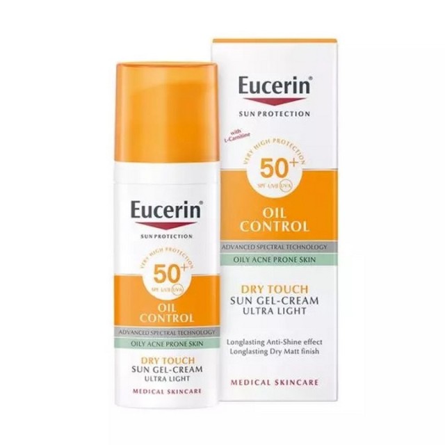 EUCERIN OIL CONTROL ZA ZAŠTITU MASNE KOŽE OD SUNCA SPF 50+ - Preparat za zaštitu lica za svaki dan