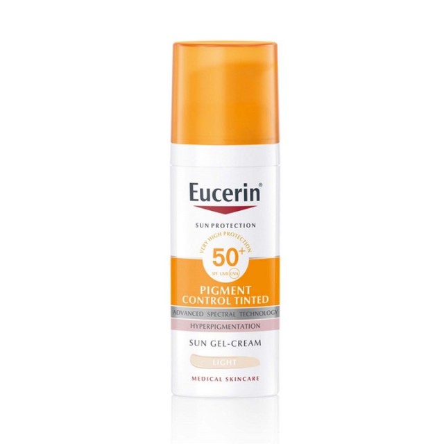 EUCERIN ANTI-AGE TONIRANA KREMA ZA ZAŠTITU OD SUNCA SPF 50+ SVETLA - Preparat za sve tipove kože