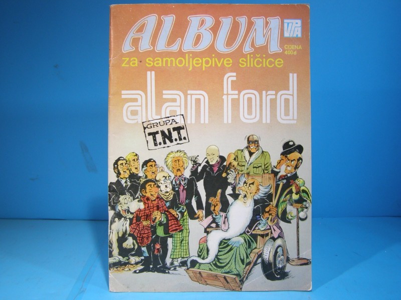 ALAN FORD ALBUM VJESNIK 1987 retko SNIŽENOOOO