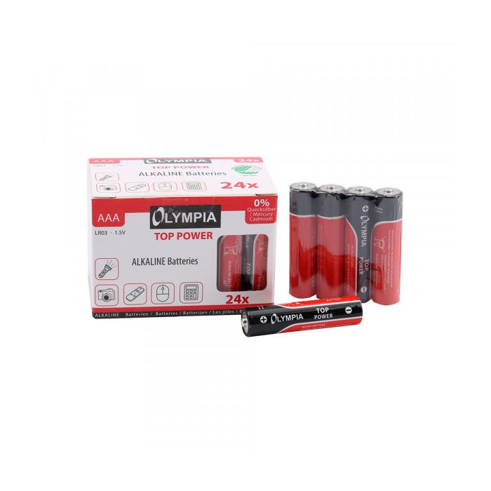 Baterije Olympia Alkalne AAA LR3 1/24