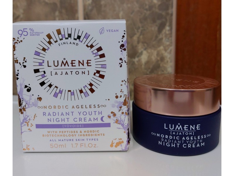 Lumene Ageless Radiant Youth Night Cream - zadnji put