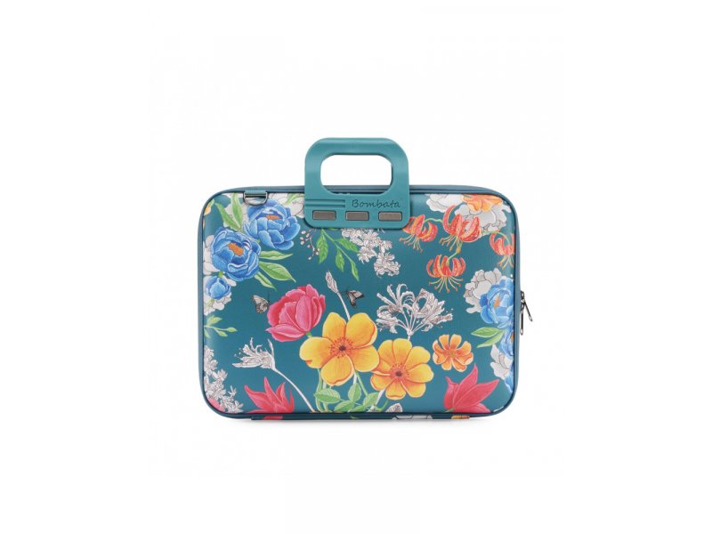 BOMBATA TORBA PEONIA 15,6”/16” – LIMITED EDITION TEAL BLUE (E00861 25 )