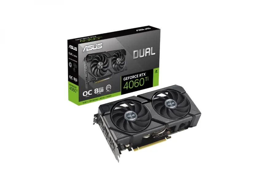 SVGA PCIE ASUS DUAL-RTX4060TI-O8G-EVO GDDR6 8GB 128bit