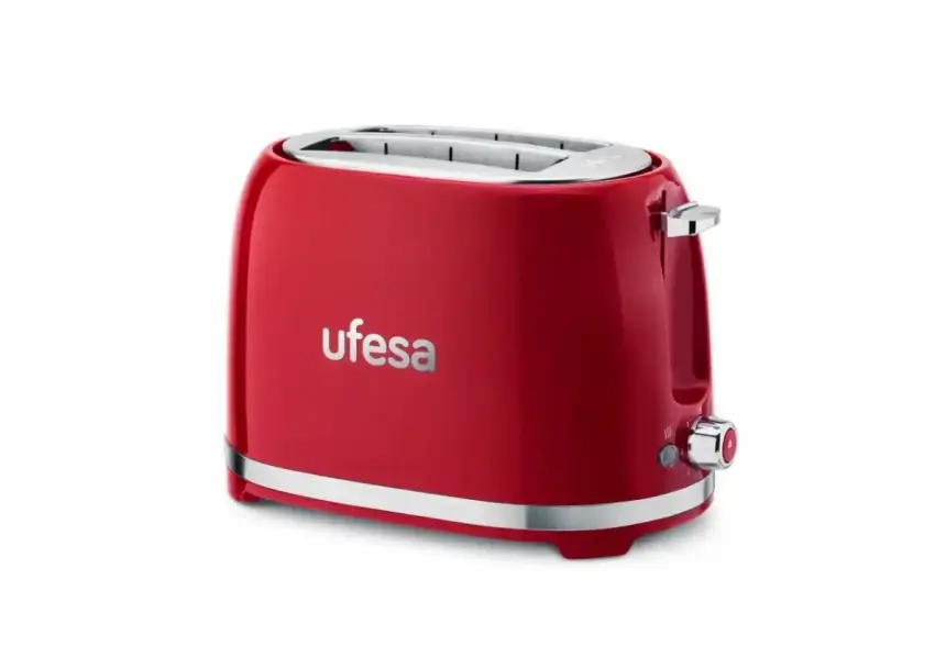 Toster Ufesa classic PinUp Rojo/snaga 850W/crveni